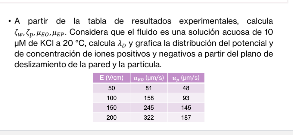From the table of experimental results, calculate Sw, | Chegg.com