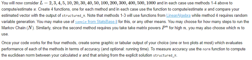 Solved PROGRAMMING LANGUAGE IS JULIA PROGRAMMING LANGUAGE | Chegg.com