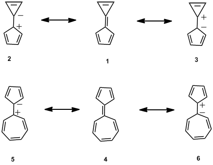 Solved The following molecules are types of calicenes, so | Chegg.com