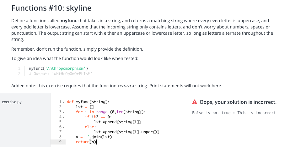 Solved Python String Manipulation The Assignment Is To