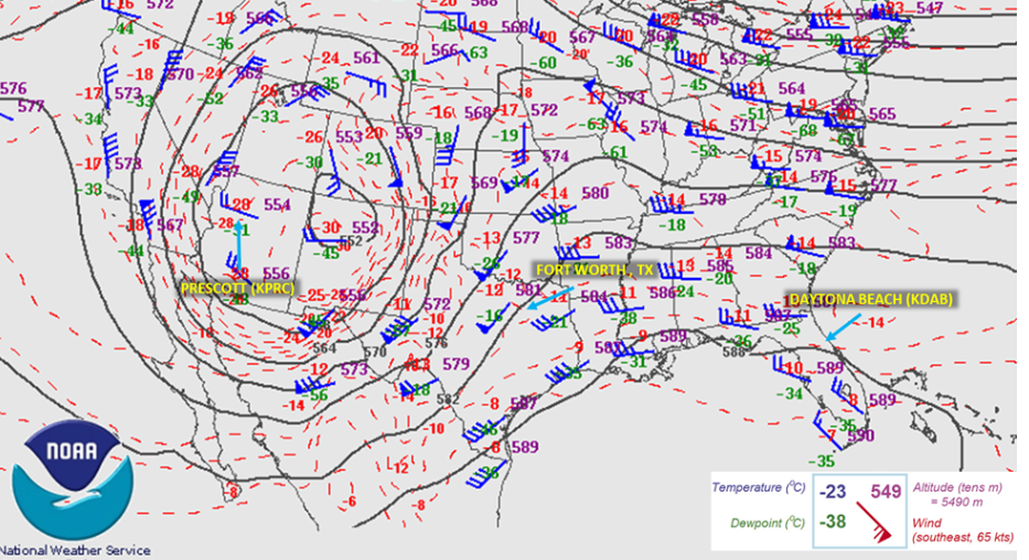Solved explain the height pattern (troughs/ridges) and wind | Chegg.com