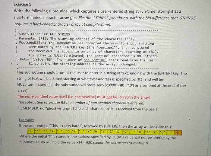 Solved In LC3, assemble three separate programs with | Chegg.com