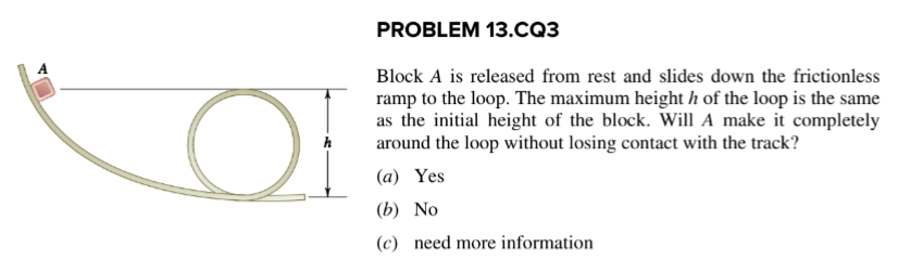 Solved Block A is released from rest and slides down the | Chegg.com