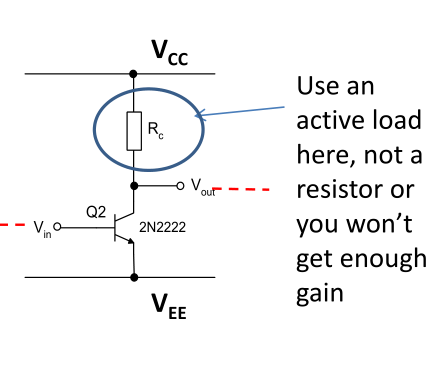 Solved how to use active load replace resistor？ What is | Chegg.com