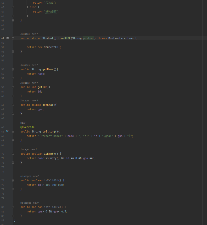 Solved Need help with java. Need help with appending data | Chegg.com