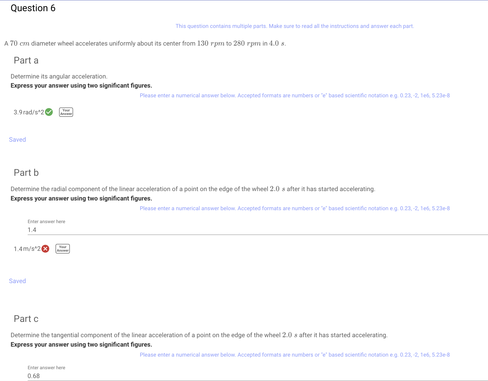 Solved I already have the first part but I can't figure out | Chegg.com