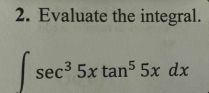 Solved Help me solve this Trigonometric integral step by | Chegg.com