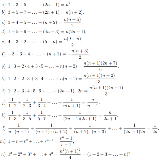 Solved Course: Summaries and Series Prove using INDUCTION | Chegg.com