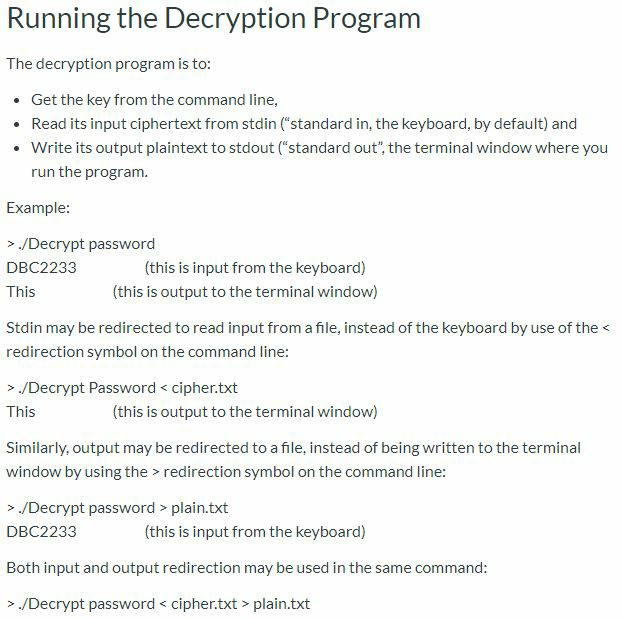 I have a problem with this cryptography assignment, | Chegg.com