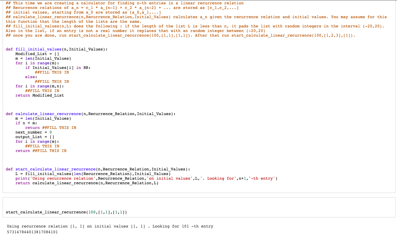 Solved ## This time we are creating a calculator for finding | Chegg.com