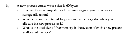 Solved 7. You are shown the diagram of memory with some | Chegg.com