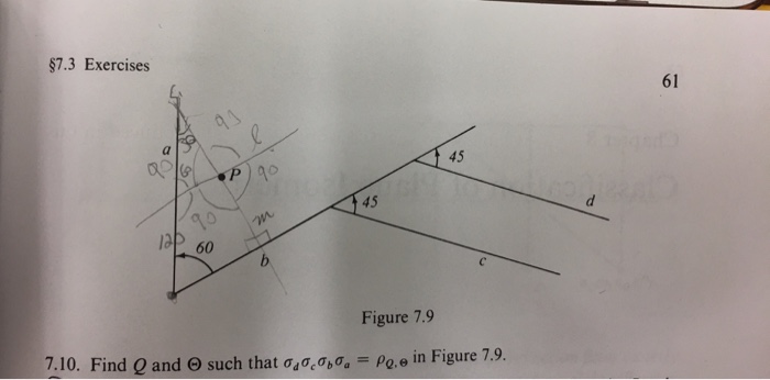 Find Q and theta such that sigma_d sigma_c sigma_b | Chegg.com