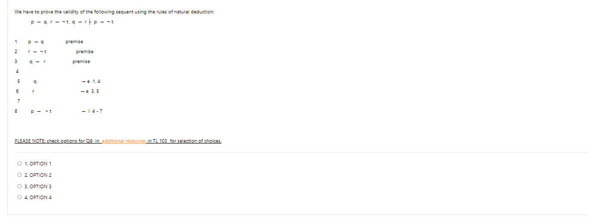Solved Suppose you have to formally prove the validity of | Chegg.com