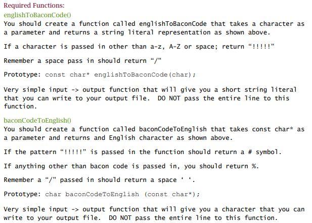 Please Write in C. DO NOT USE #include for this | Chegg.com