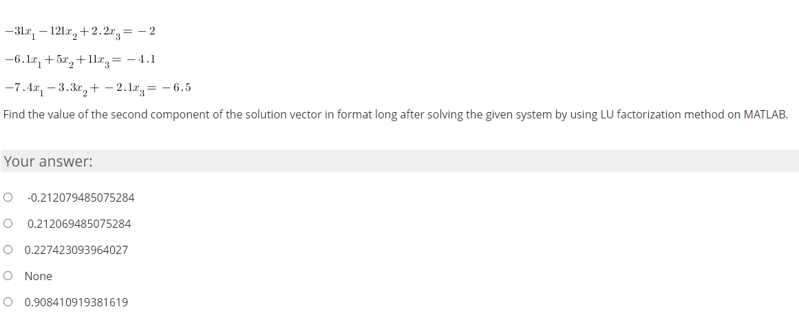 Solved - 31.x2 – 1210 + 2.2.c, = -2 -6.14, +52, +11.17 = – | Chegg.com