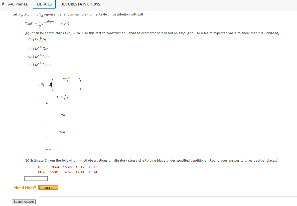 Solved Let x1,x2,…,xn represent a random sample from a | Chegg.com