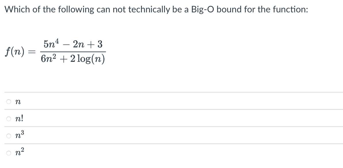 Solved Which of ﻿the following can not technically be ﻿a | Chegg.com