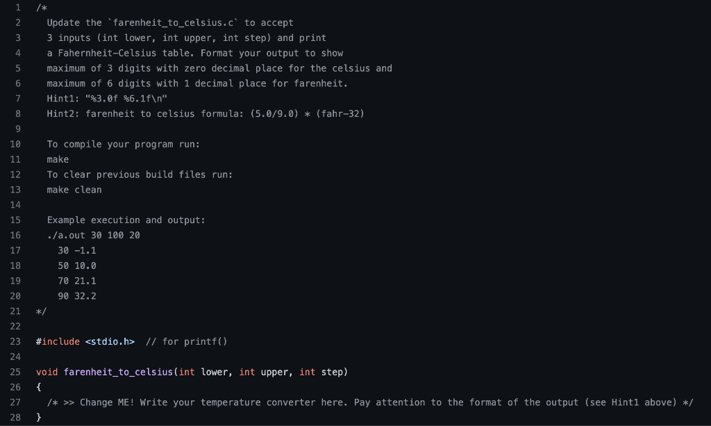Solved Variables Loop And Printf Formatting Instruction 8389