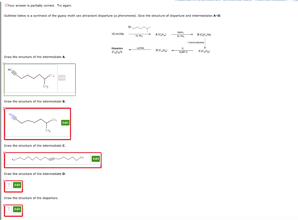 Solved Your answer is partially correct. Try again. Outlined | Chegg.com