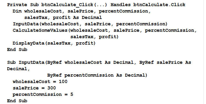 Solved Visual Basic Please do following in Microsoft Visual | Chegg.com