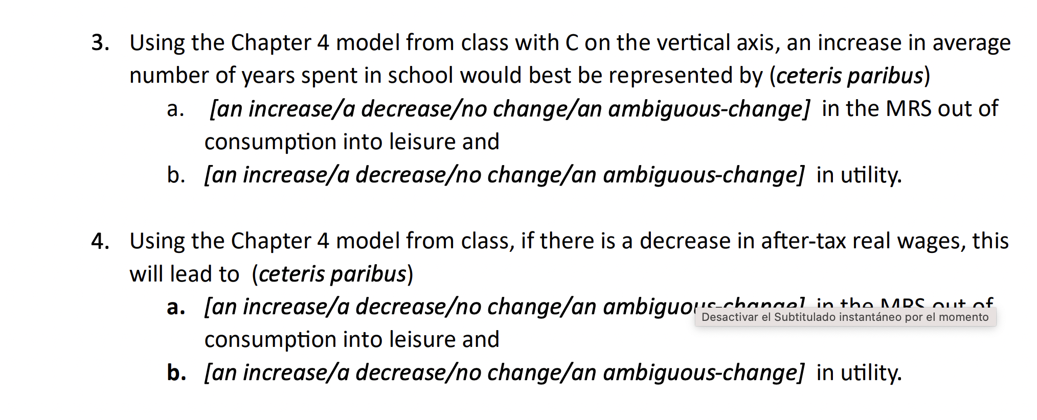 Solved Using the Cobb- ﻿douglas utility model from class | Chegg.com