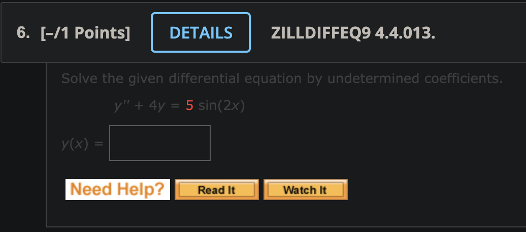 [Solved]: Solve the given differential equation by undeter