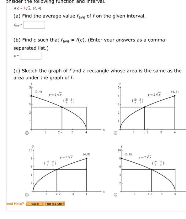 Solved onsider the following function and interval (a) Find | Chegg.com