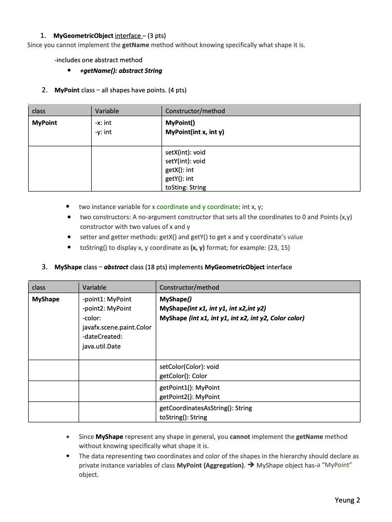 Solved CSC255 - Assignment 1 GUI and Graphics Case: Drawing | Chegg.com