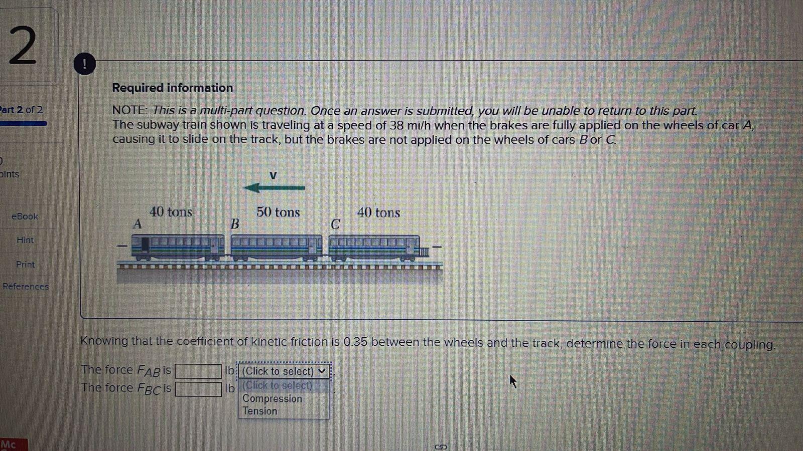 Solved 2 ! Required information Part 2 of 2 NOTE: This is a | Chegg.com Solved 2 ! Required information Part 2 of 2 NOTE: This is a | Chegg.com