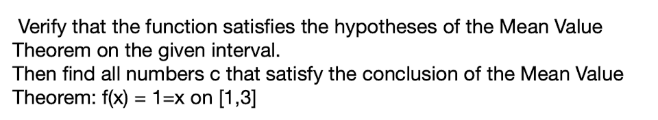 Solved Verify that the function satisfies the hypotheses of | Chegg.com