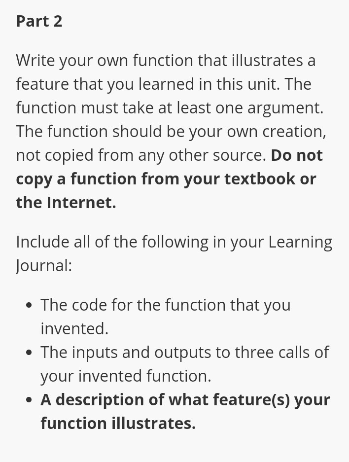 (Solved) : 1 Write Function Illustrates Feature Learned Unit 2 Function ... (Solved) : 1 Write Function Illustrates Feature Learned Unit 2 Function ...