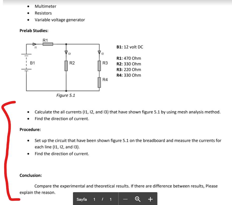 Solved Multimeter • Resistors Variable voltage generator | Chegg.com