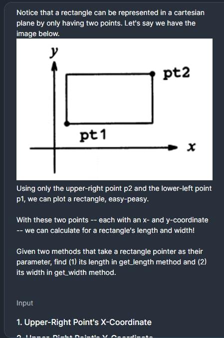 Solved Do in C program Notice that a rectangle can be | Chegg.com