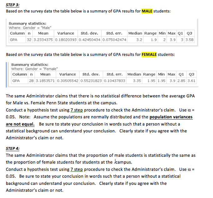 Solved STEP 3: Based on the survey data the table below is a | Chegg.com
