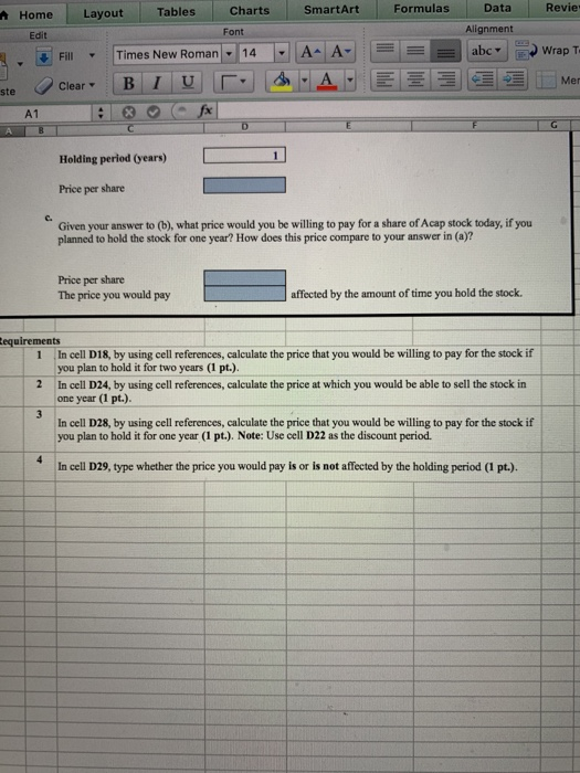 Solved Grader Instructions Excel 2013 Project Berk DeMarzo | Chegg.com