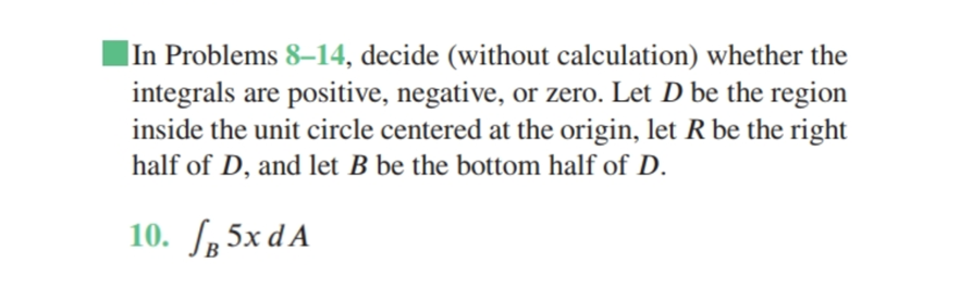 Solved In Problems 8-14, decide (without calculation) | Chegg.com