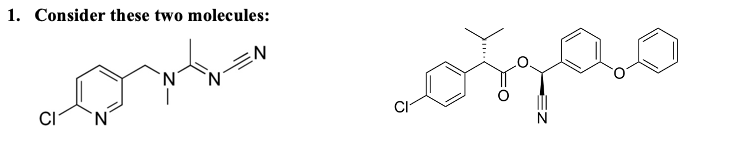 Solved Circle the nitrile (cyano) functional group on each | Chegg.com