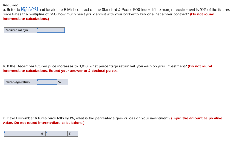 Solved Required: a. Refer to and locate the E-Mini contract | Chegg.com