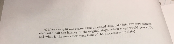 Solved Question 1(16 points) Assume that individual stages | Chegg.com Solved Question 1(16 points) Assume that individual stages | Chegg.com