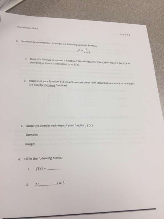 Solved S. Symbolic Representation: Consider the following | Chegg.com