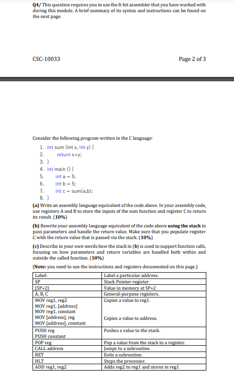 Solved need help with this page | Chegg.com