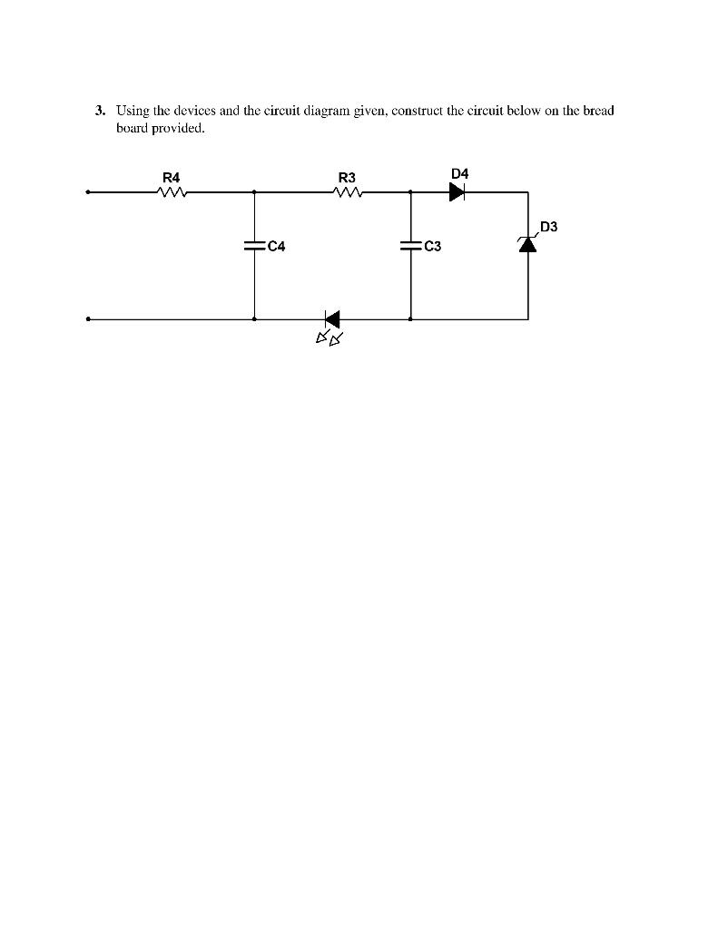 1. Using the circuit diagram below, show how they | Chegg.com