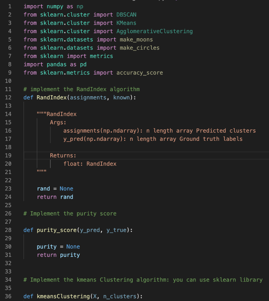 1 2 3 4 5 6 7 8 9 10 import numpy as np from | Chegg.com