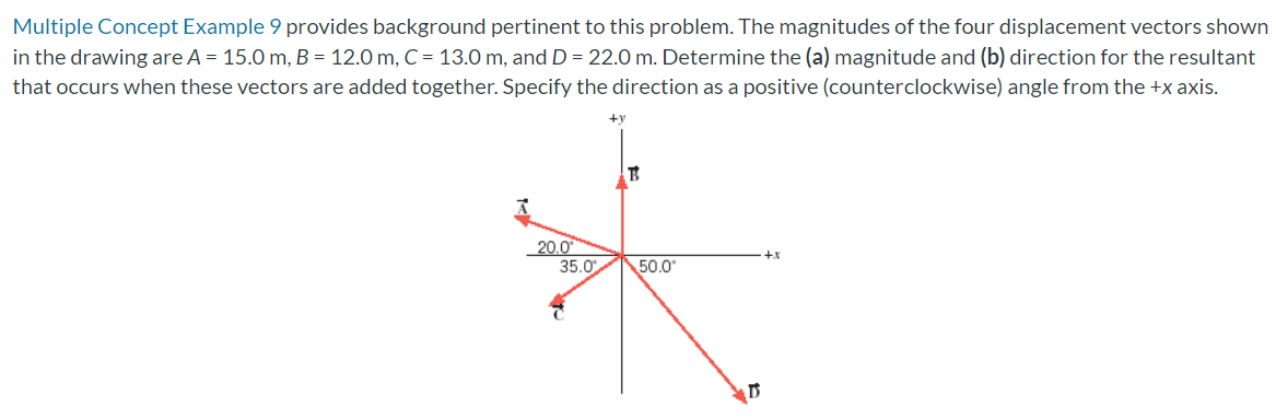 Solved Multiple Concept Example 9 ﻿provides background | Chegg.com