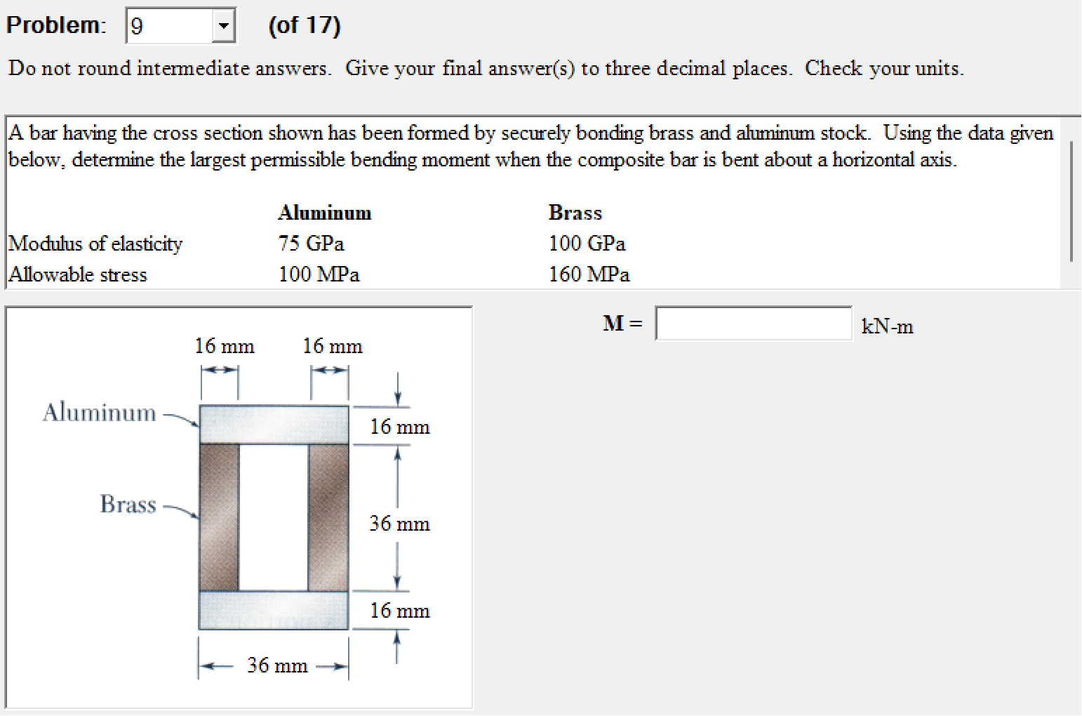 Solved Problem: (of 17) Do not round intermediate answers. | Chegg.com