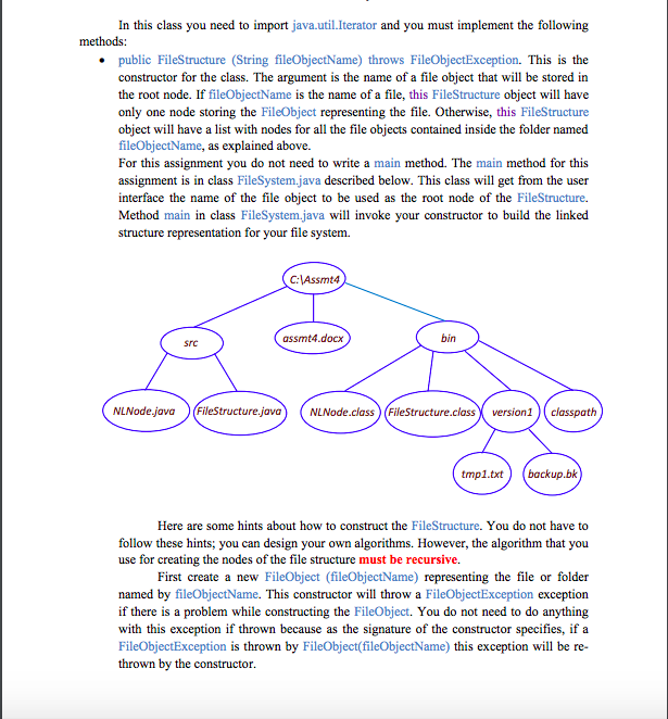 Solved This class represents the linked structure that will | Chegg.com