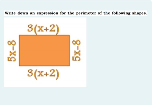 Solved Write down an expression for the perimeter of the | Chegg.com