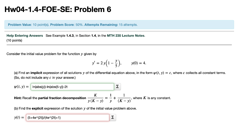 Solved Hw04-1.4-FOE-SE: Problem 6 Problem Value: 10 | Chegg.com
