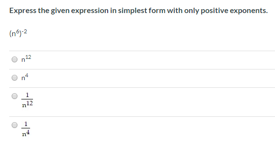 Solved Express the given expression in simplest form with | Chegg.com