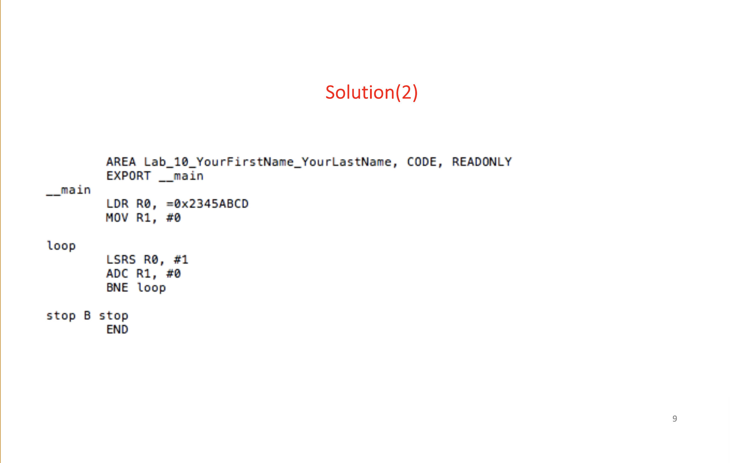 Exercise (MACROS] Step 1: Create a new ASSEMBLY | Chegg.com